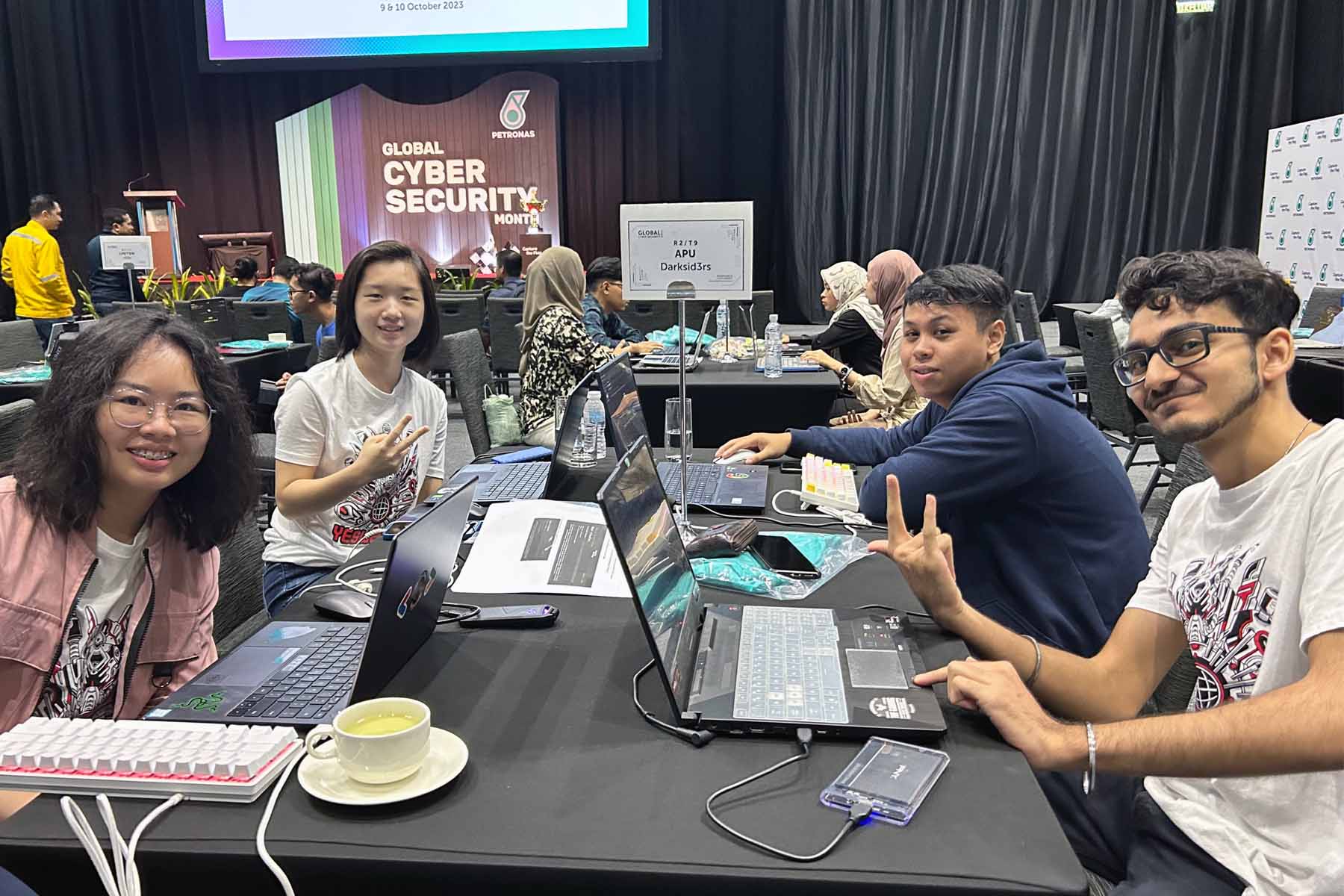 APU Cyber Security Teams Top the Charts at PETRONAS CTF 2023 | APU
